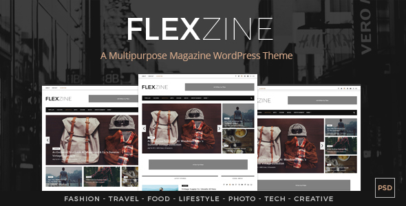 FlexZine - Magazine PSD Template by seaboardthemes | ThemeForest