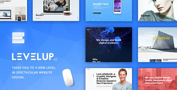 LEVELUP - Creative Multi-Purpose WordPress Theme by GrafAS | ThemeForest