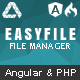 EasyFile - AngularJS & CodeIgniter File Manager by Avirtum | CodeCanyon