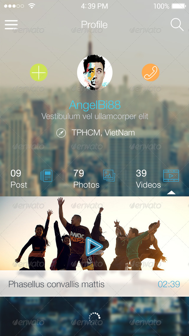 8 Quality Part 2 - Mobile UI Kit by angelbi88 | GraphicRiver