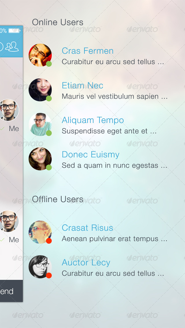 8 Quality Part 2 - Mobile UI Kit by angelbi88 | GraphicRiver