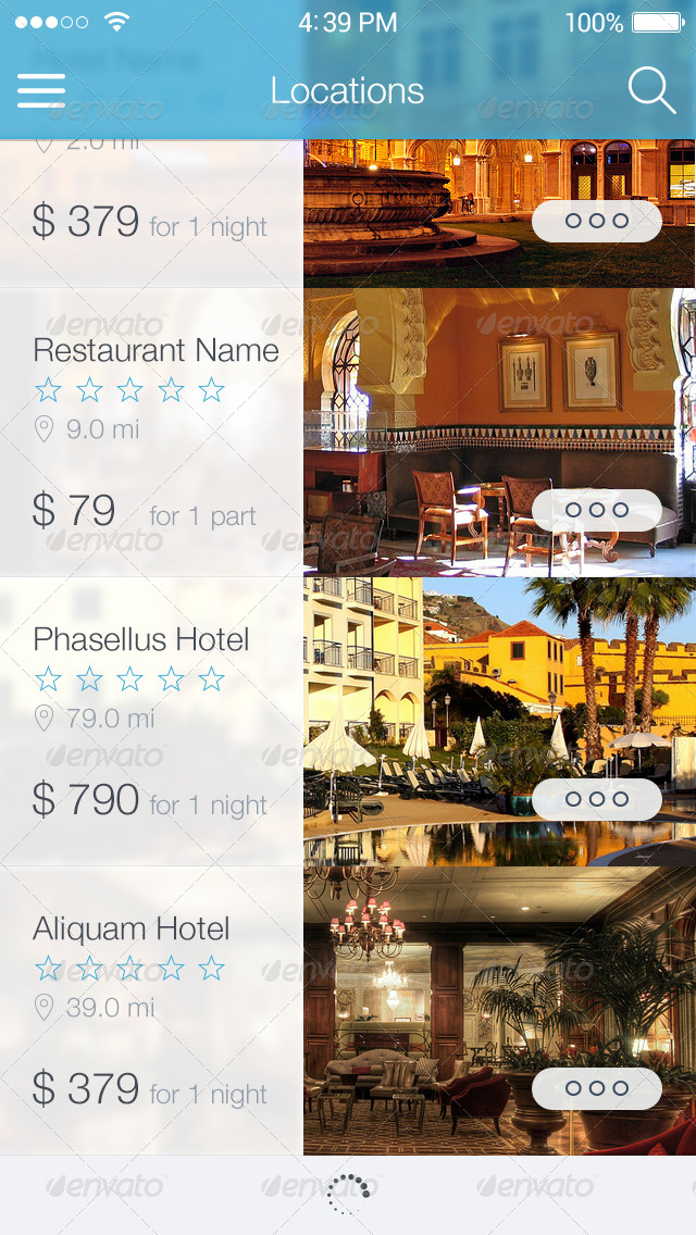 8 Quality Part 2 - Mobile UI Kit by angelbi88 | GraphicRiver