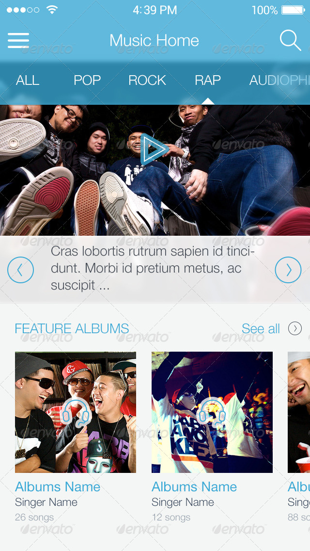 8 Quality Part 2 - Mobile UI Kit by angelbi88 | GraphicRiver