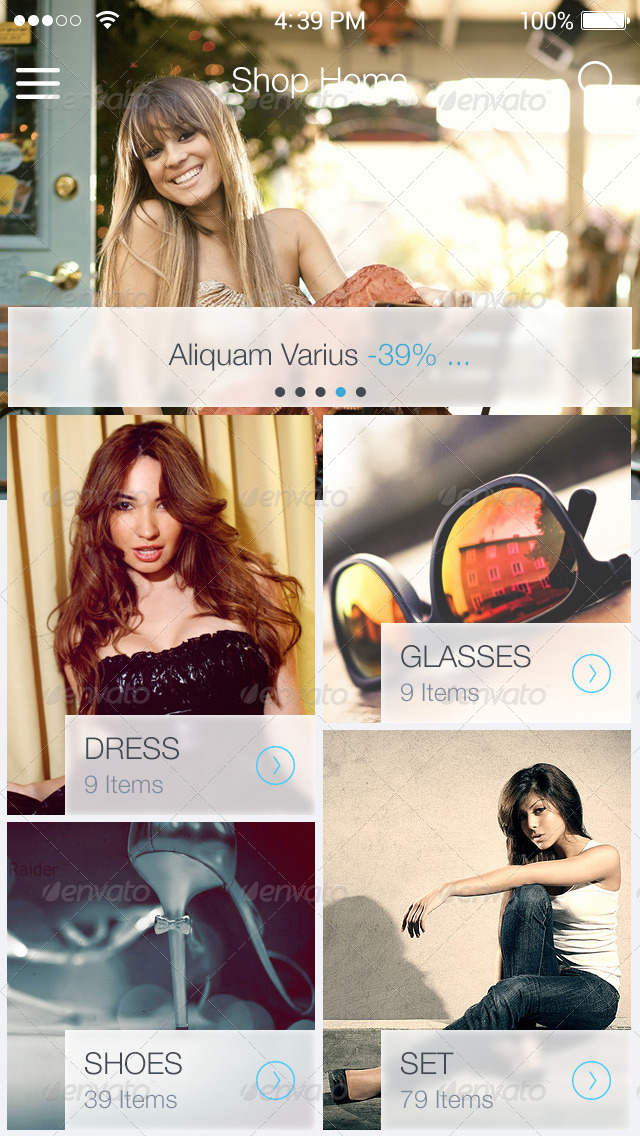 8 Quality Part 2 - Mobile UI Kit by angelbi88 | GraphicRiver