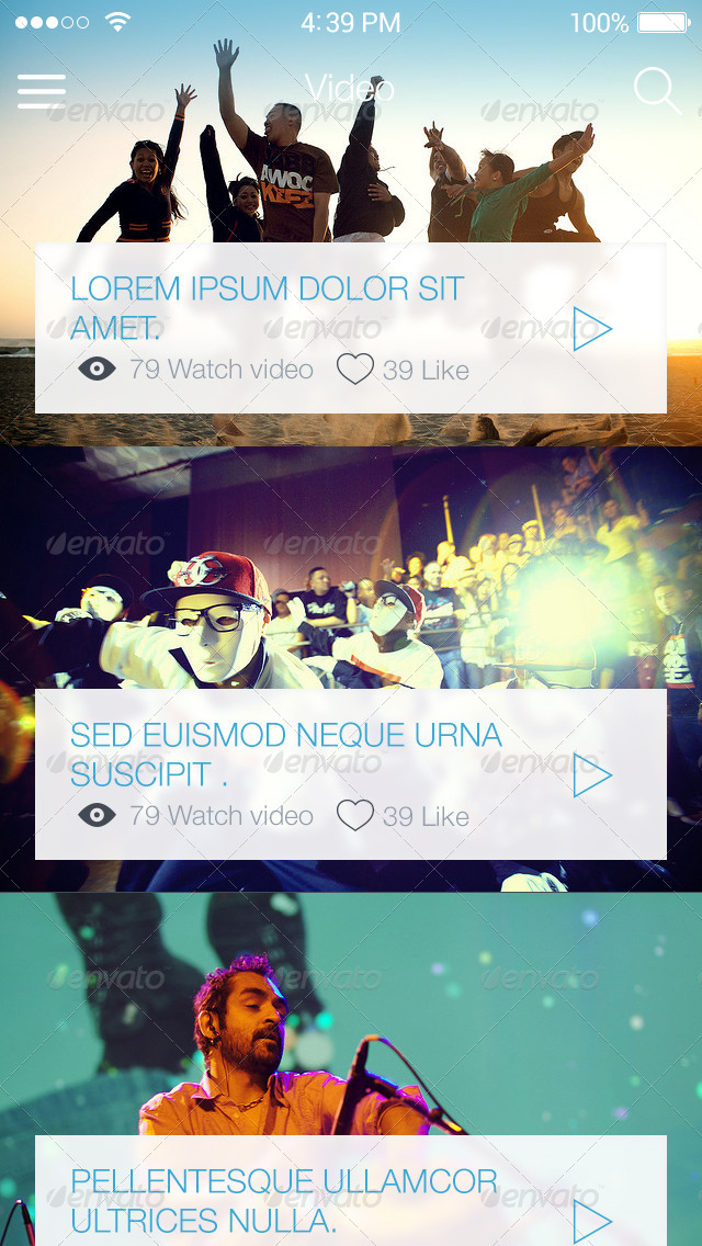 8 Quality Part 2 - Mobile UI Kit by angelbi88 | GraphicRiver