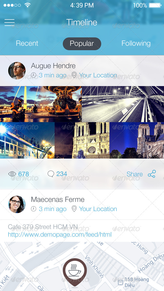 8 Quality Part 2 - Mobile UI Kit by angelbi88 | GraphicRiver