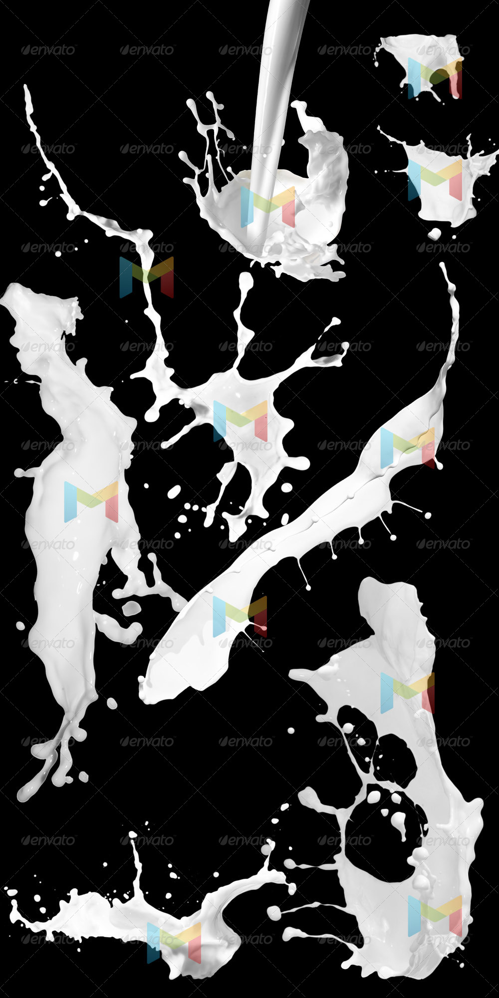 High Resolution Milk Splatter by CGinstitute | GraphicRiver