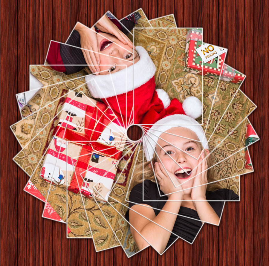 Spiral Collage From Single Image Photoshop Actions by bojansavke ...