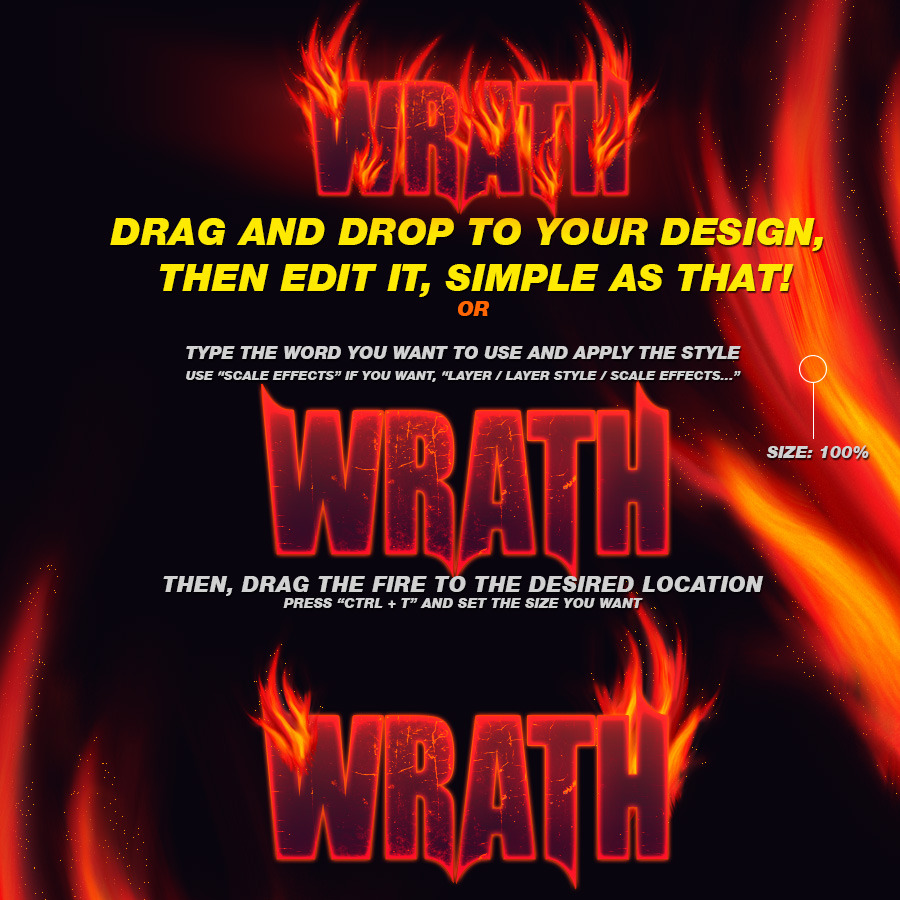 Seven Deadly Styles by aanderr | GraphicRiver