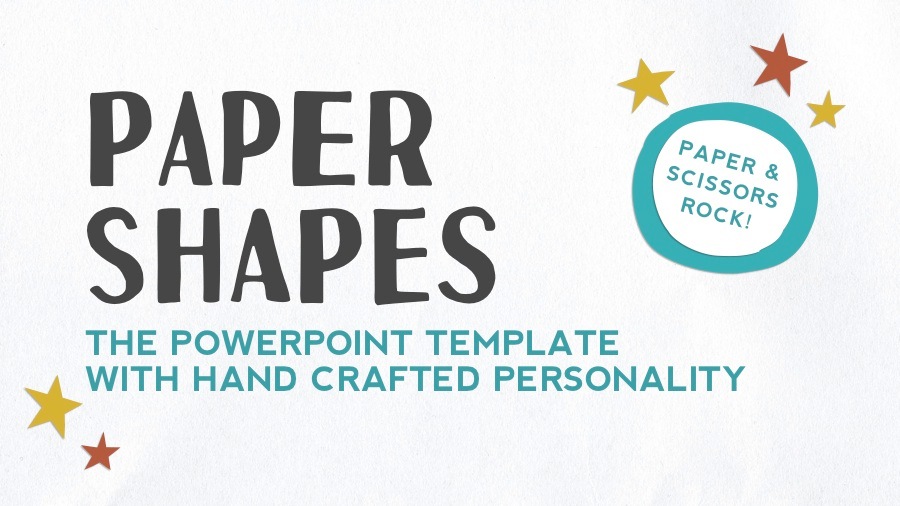 Paper Shapes Powerpoint Presentation Templates by 83MUNKIS | GraphicRiver