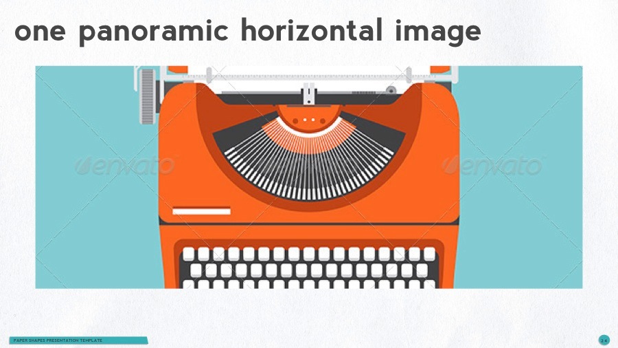 Paper Shapes Powerpoint Presentation Templates by 83MUNKIS | GraphicRiver