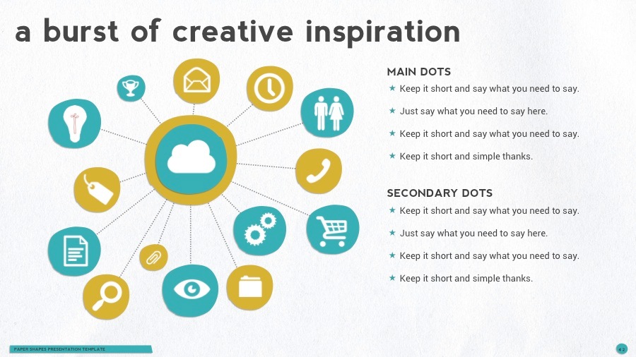 Paper Shapes Powerpoint Presentation Templates by 83MUNKIS | GraphicRiver