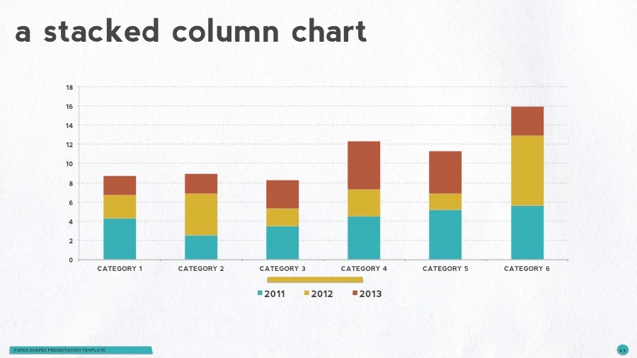 Paper Shapes Powerpoint Presentation Templates by 83MUNKIS | GraphicRiver