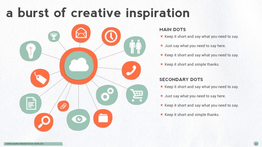 Paper Shapes Powerpoint Presentation Templates by 83MUNKIS | GraphicRiver