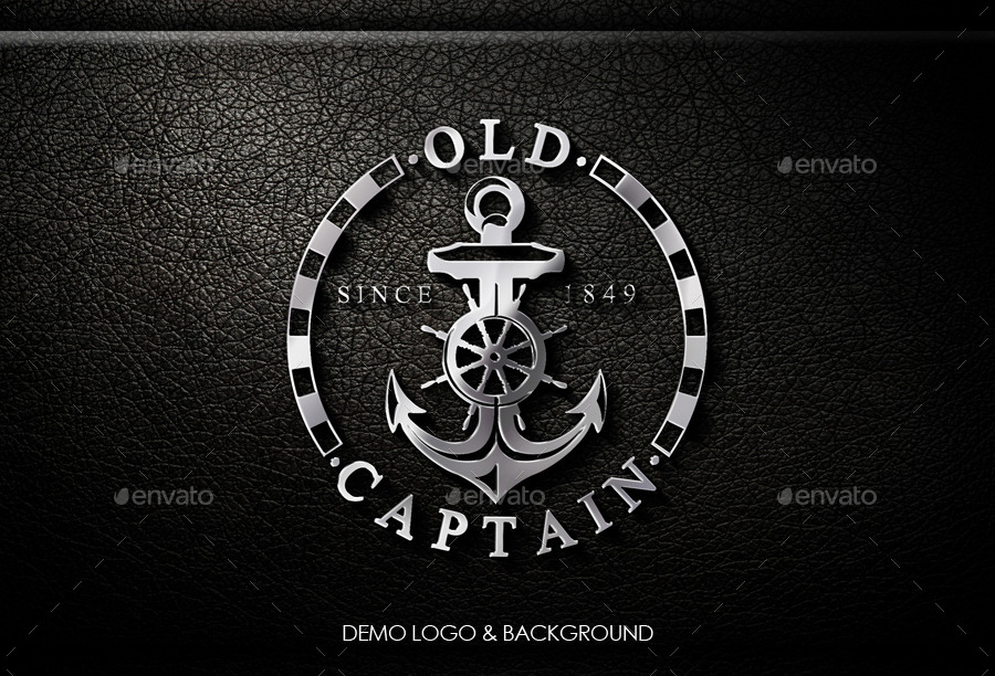 Mock-Up Logo 3D Straight View / Vol.3 by Richhunter | GraphicRiver