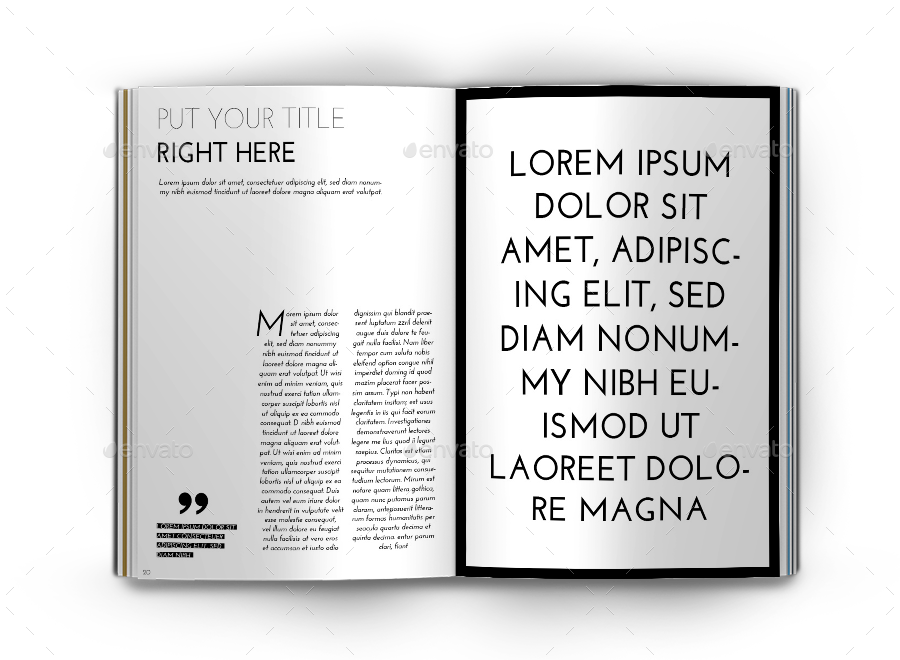 Magazine Template by crew55design | GraphicRiver