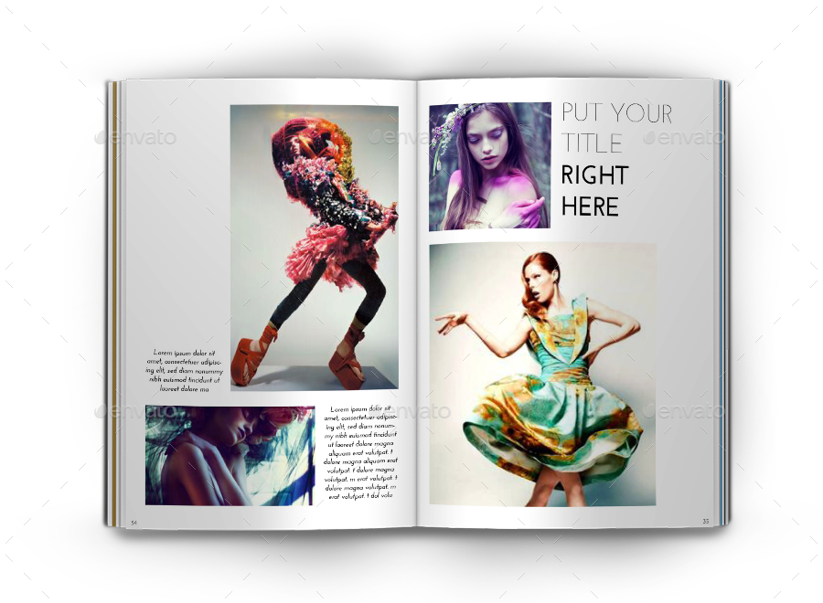 Magazine Template by crew55design | GraphicRiver