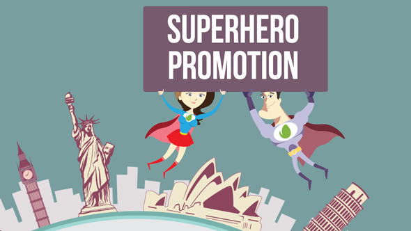 Superhero Promotes Your App or Service by Adleh | VideoHive