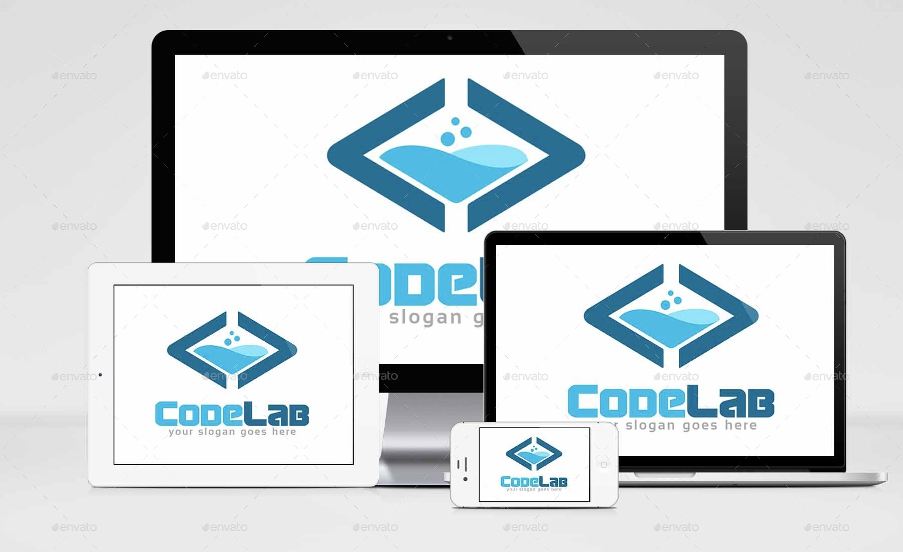 Code Lab Logo by c032h | GraphicRiver