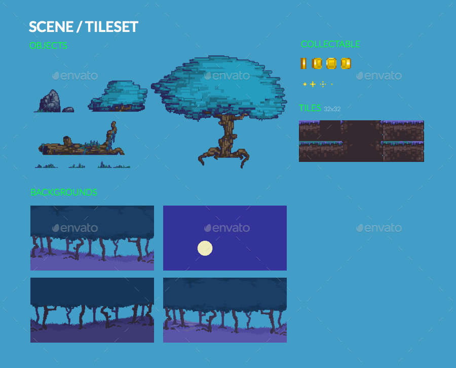 Viking & Zombie Sidescroller by GoblinPortal | GraphicRiver