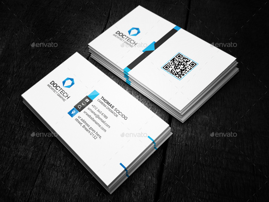 Corporate Business Card by -axnorpix | GraphicRiver