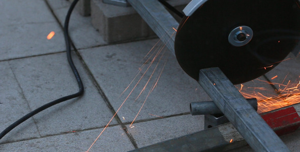 Craftsman Cutting Steel With Angle Grinder by QuadraphonixAssociation