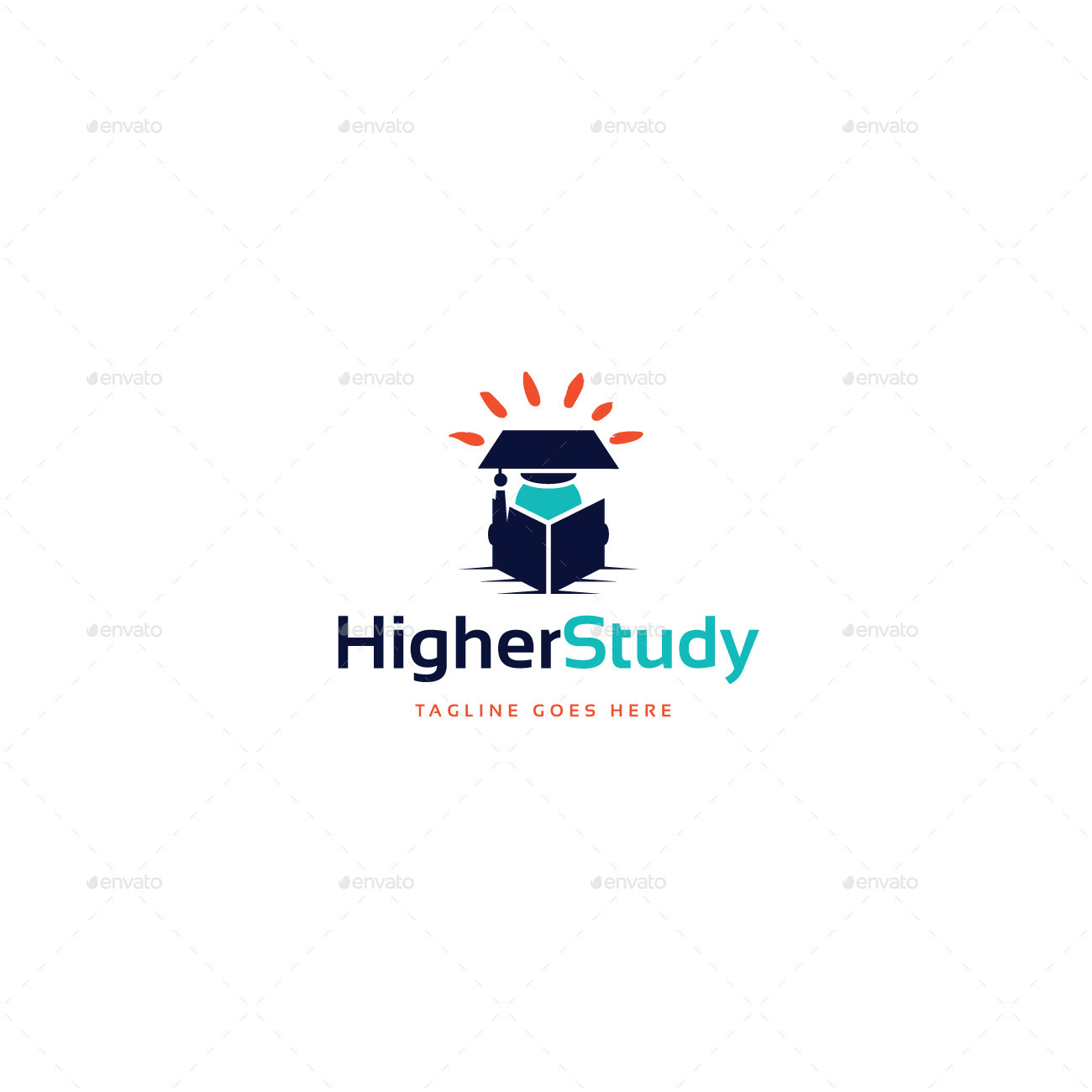 Higher Study Logo Template by designgarrad | GraphicRiver