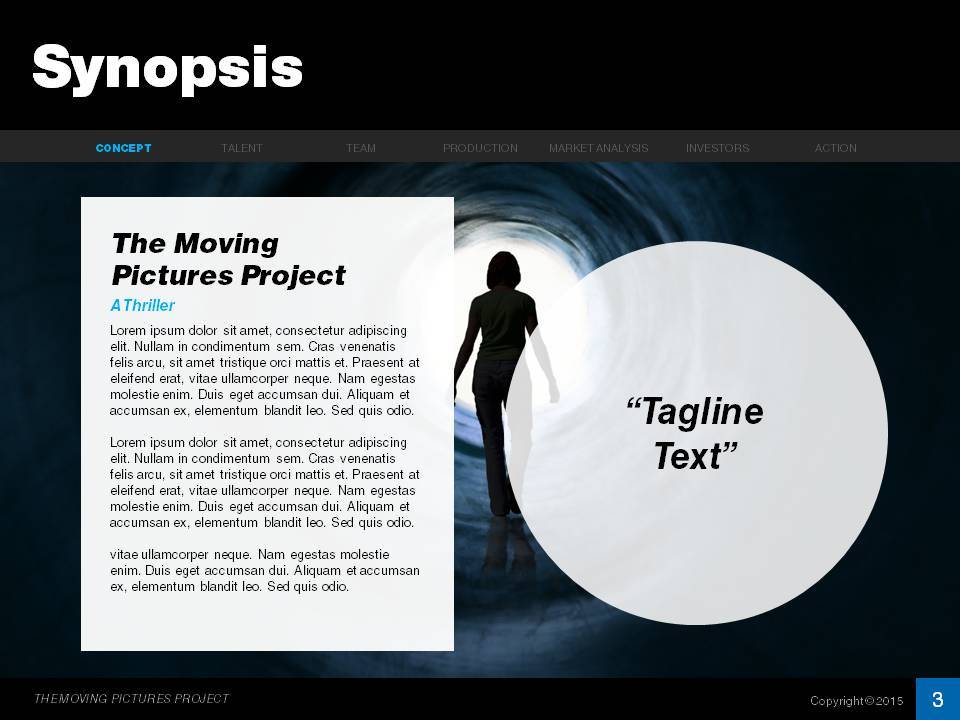 Feature Film Pitch Deck by pitchdesign | GraphicRiver