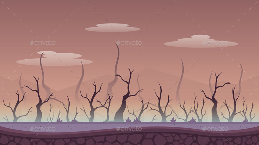 8 Game Backgrounds - Parallex Side Scrolling by globeweb | GraphicRiver
