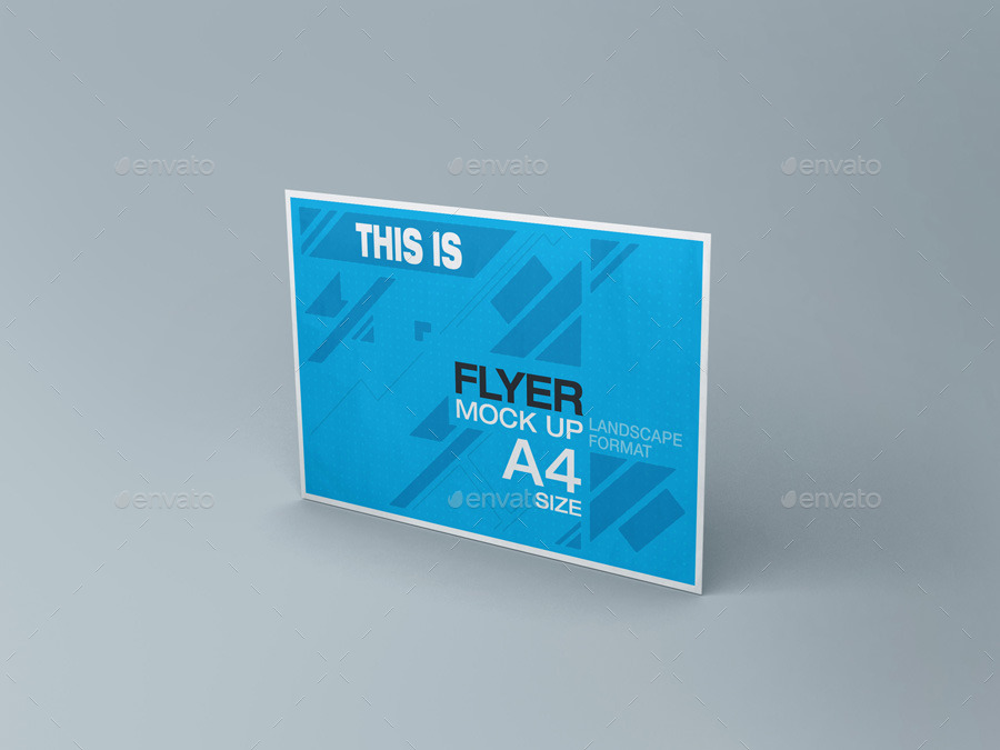 Flyer Mock-up v6 by kenoric | GraphicRiver