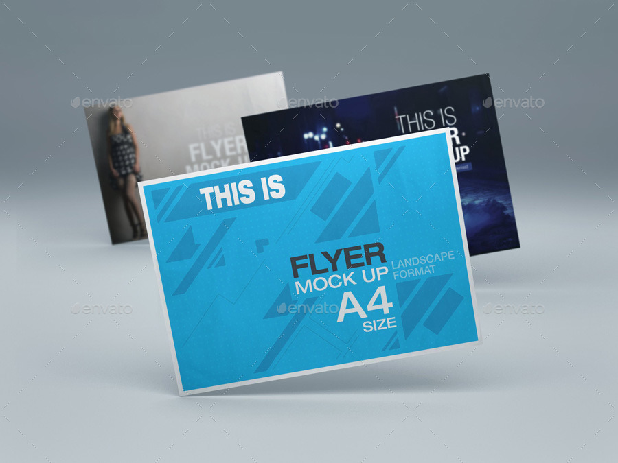 Flyer Mock-up v6 by kenoric | GraphicRiver