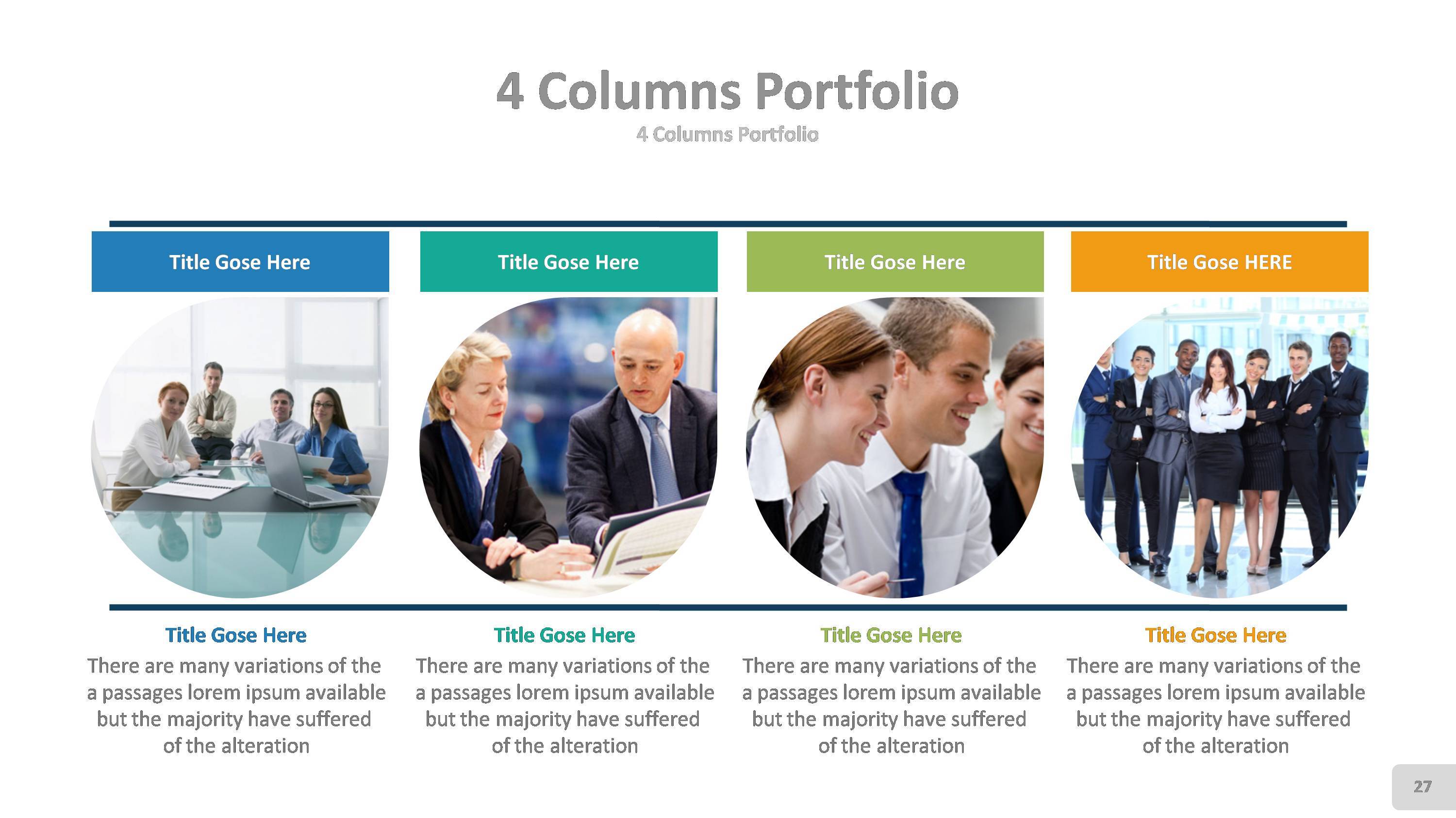 Aurora PowerPoint Presentation Template by RainStudio | GraphicRiver