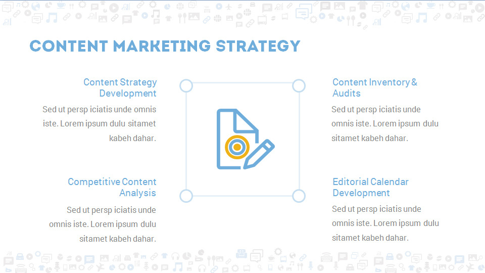 Clean Content Marketing Presentation by afahmy | GraphicRiver