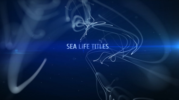 Sea Life Titles by rgba_design | VideoHive