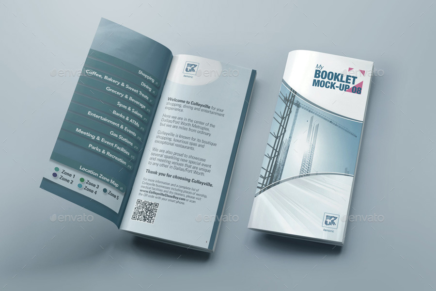 myBooklet Mock-up 08 by kenoric | GraphicRiver