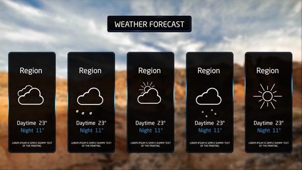 Weather Forecast Broadcast - With Intro by aliyarmikayilov | VideoHive