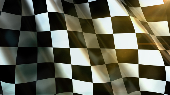 Racing Flag Waving by lookalive_ | VideoHive