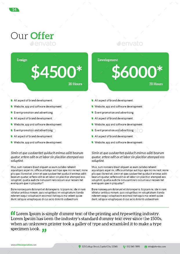 Proposal by arsalanhanif | GraphicRiver