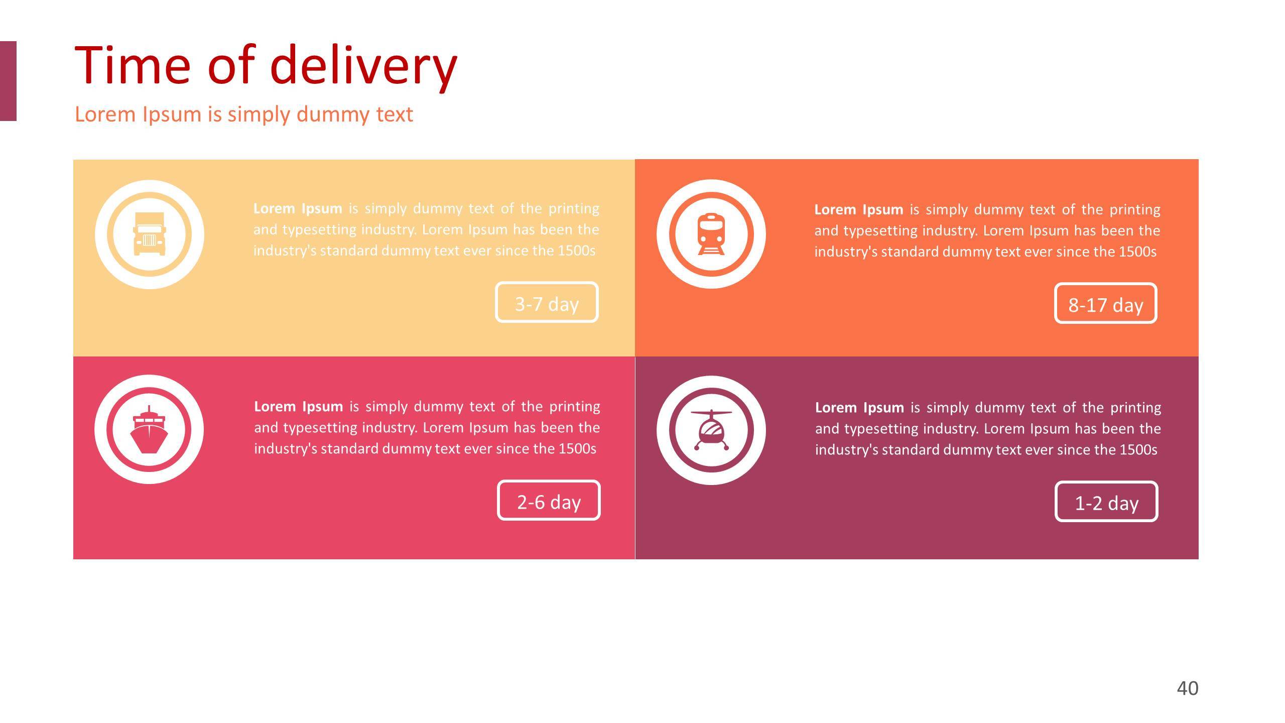 Cargo delivery Presentation by malis | GraphicRiver