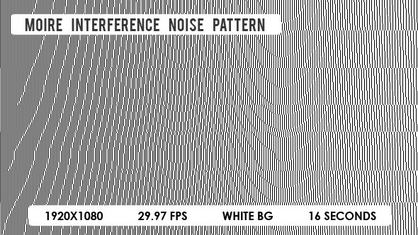 Moire Interference Noise Pattern by VF | VideoHive
