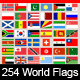 254 Flags of the World by Art101 | GraphicRiver