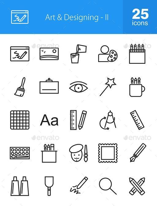 2070 Vector Line Icons by IconBunny | GraphicRiver