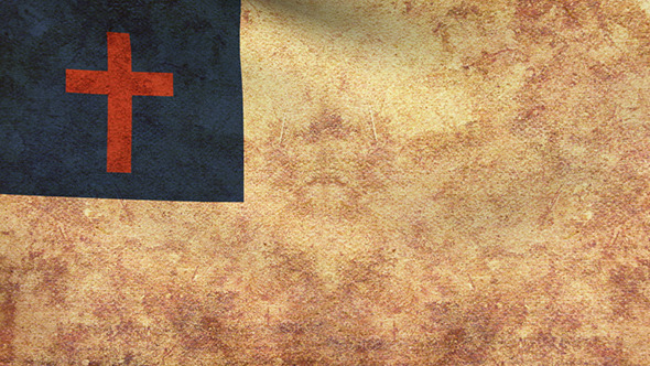 Christian Flag 2 Pack – Grunge and Retro by Aslik | VideoHive