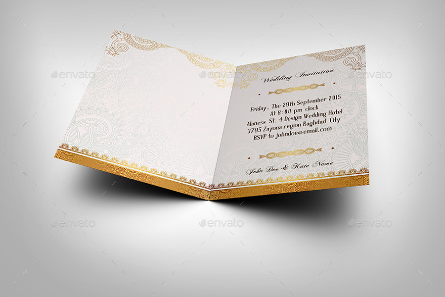 Wedding Invitation Card Template Vol.12 by OWPictures | GraphicRiver