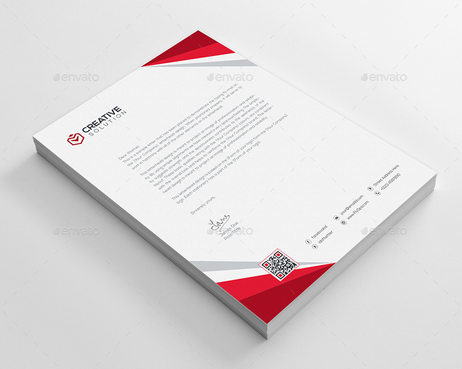 Business Letterhead_16 by generousart | GraphicRiver
