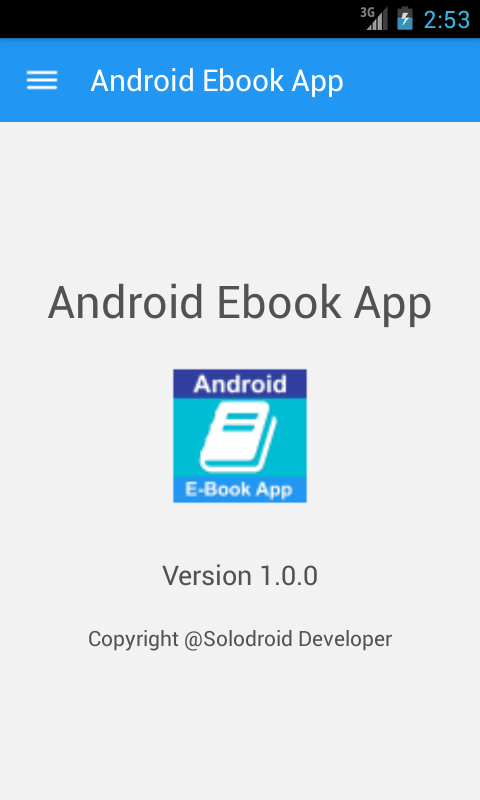 Android Ebook App - Mobile | CodeCanyon