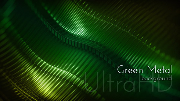 Dark Green Metal Background by cinema4design | VideoHive