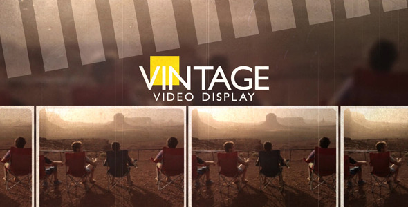 Vintage Video Display by dearts | VideoHive