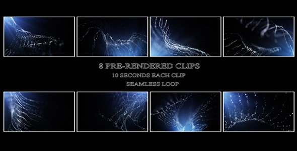 Strands Of Particles by AcV26 | VideoHive