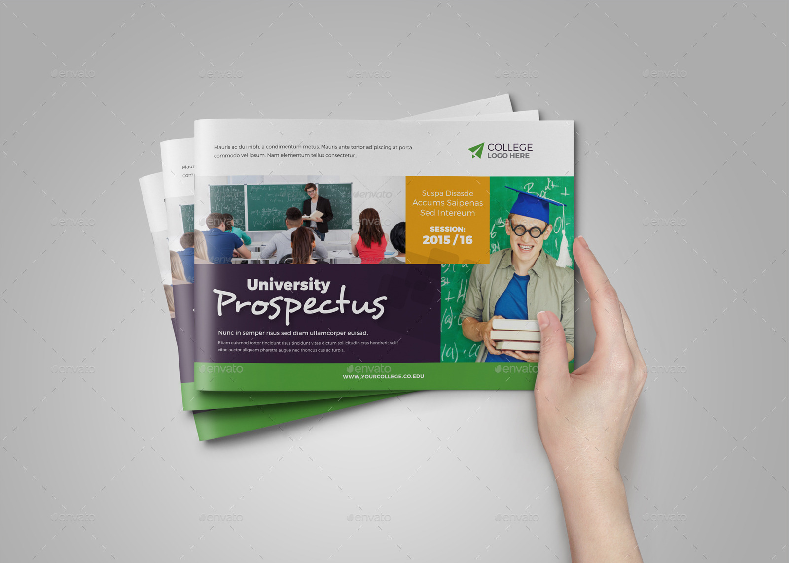 College University Prospectus Brochure v4 by Jbn-Comilla | GraphicRiver